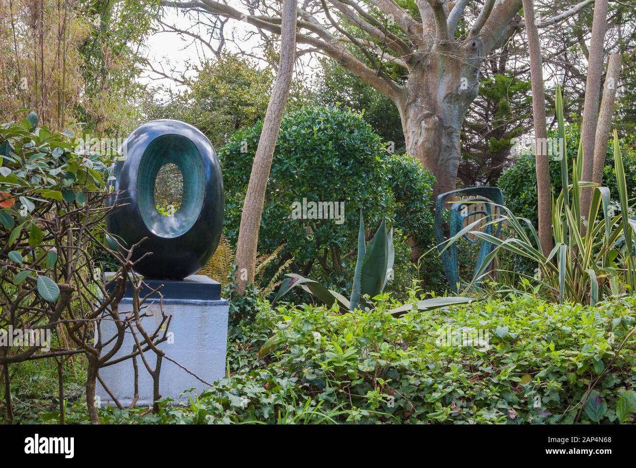 Spring (1966), with Garden Sculpture (Model for Meridian) (1958) beyond ...