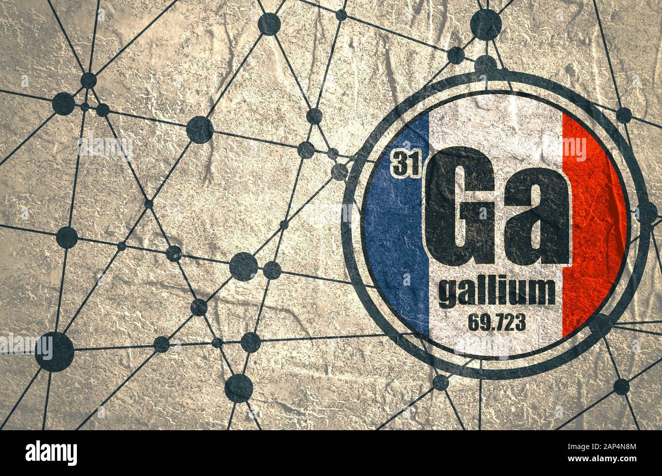 Gallium atomic structure hi-res stock photography and images - Alamy