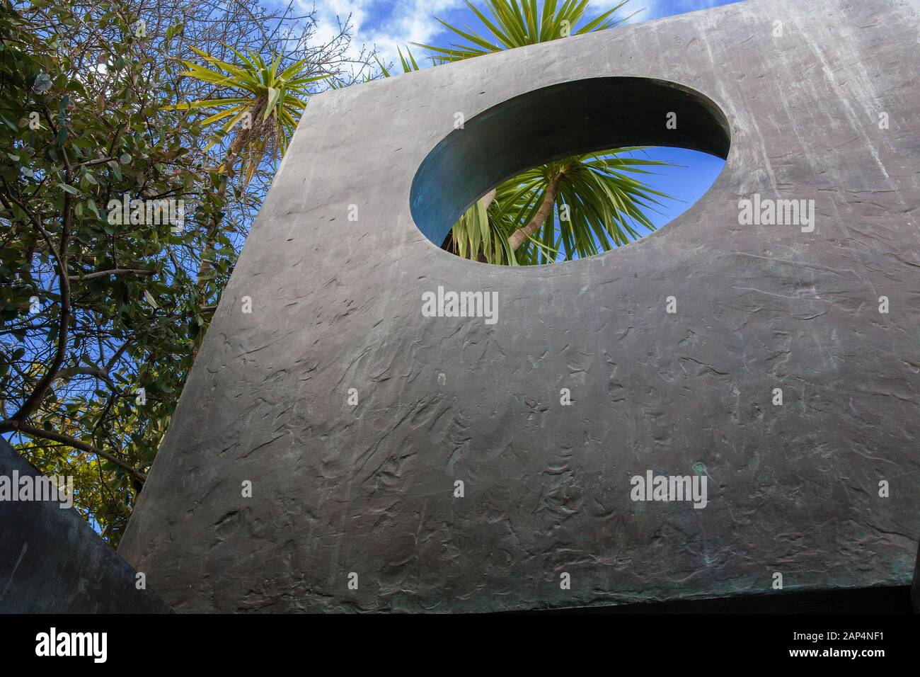 Part of Four-Square (Walk Through) (1966): Barbara Hepworth Sculpture ...