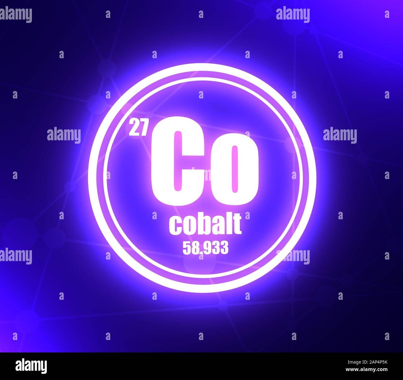 Cobalt Atom High Resolution Stock Photography and Images - Alamy