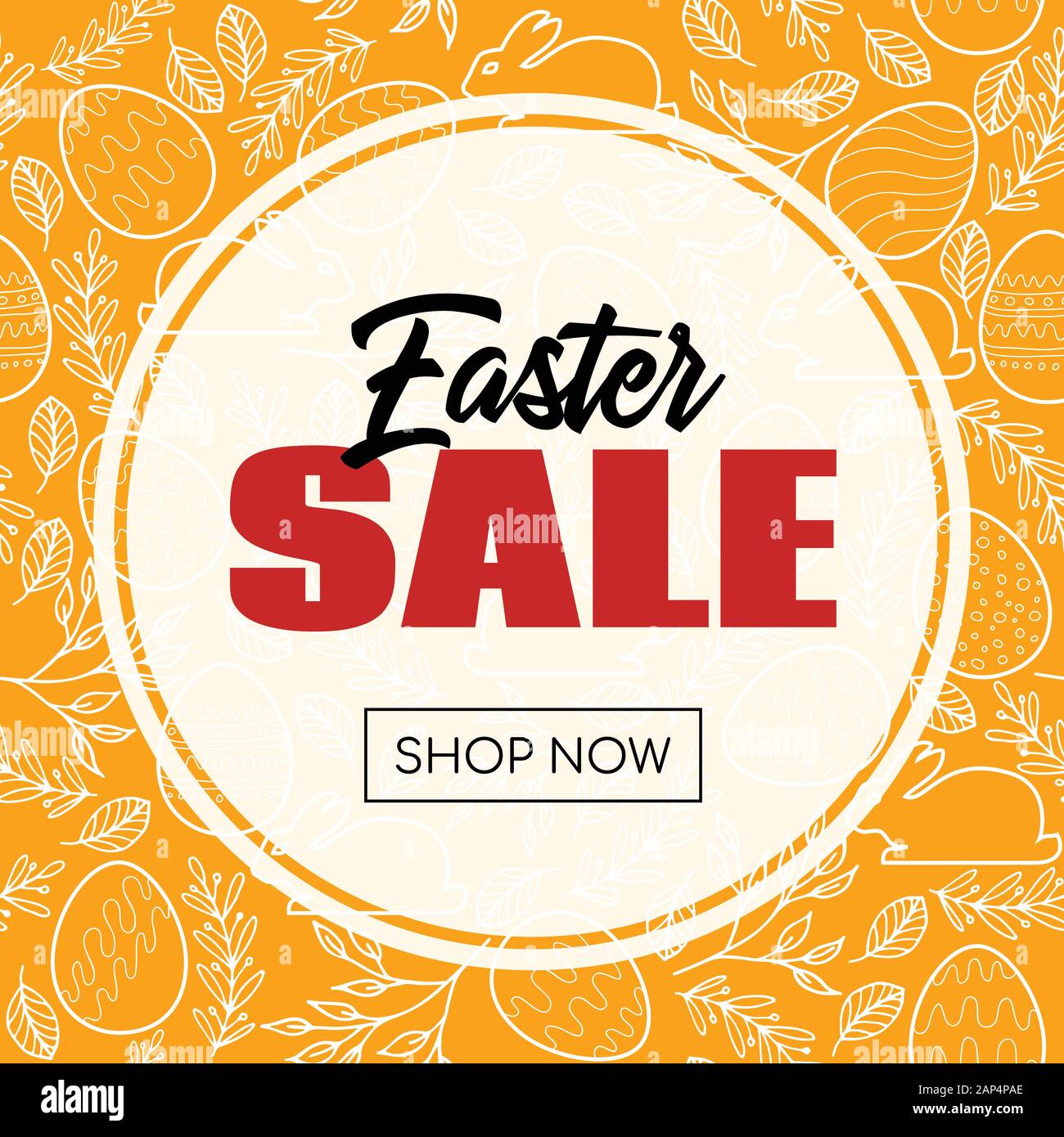 Easter banner Stock Vector Images - Alamy