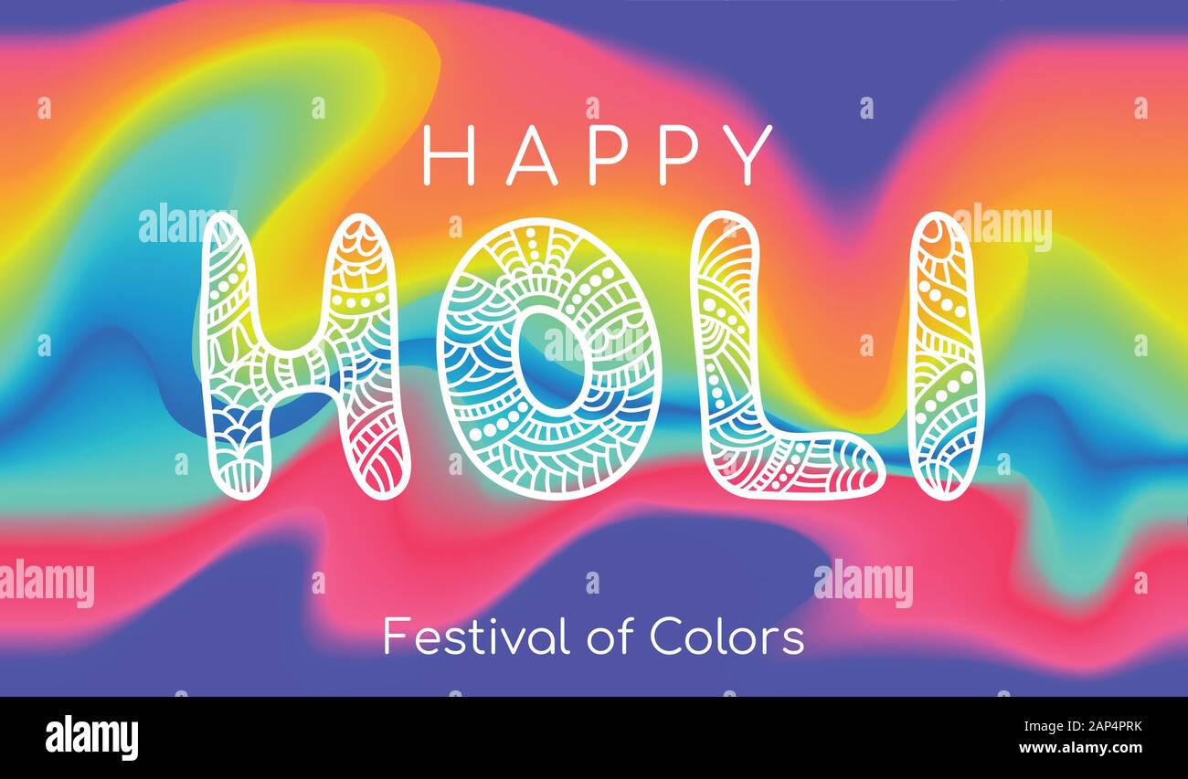 Holi festival colours vector art hi-res stock photography and images ...