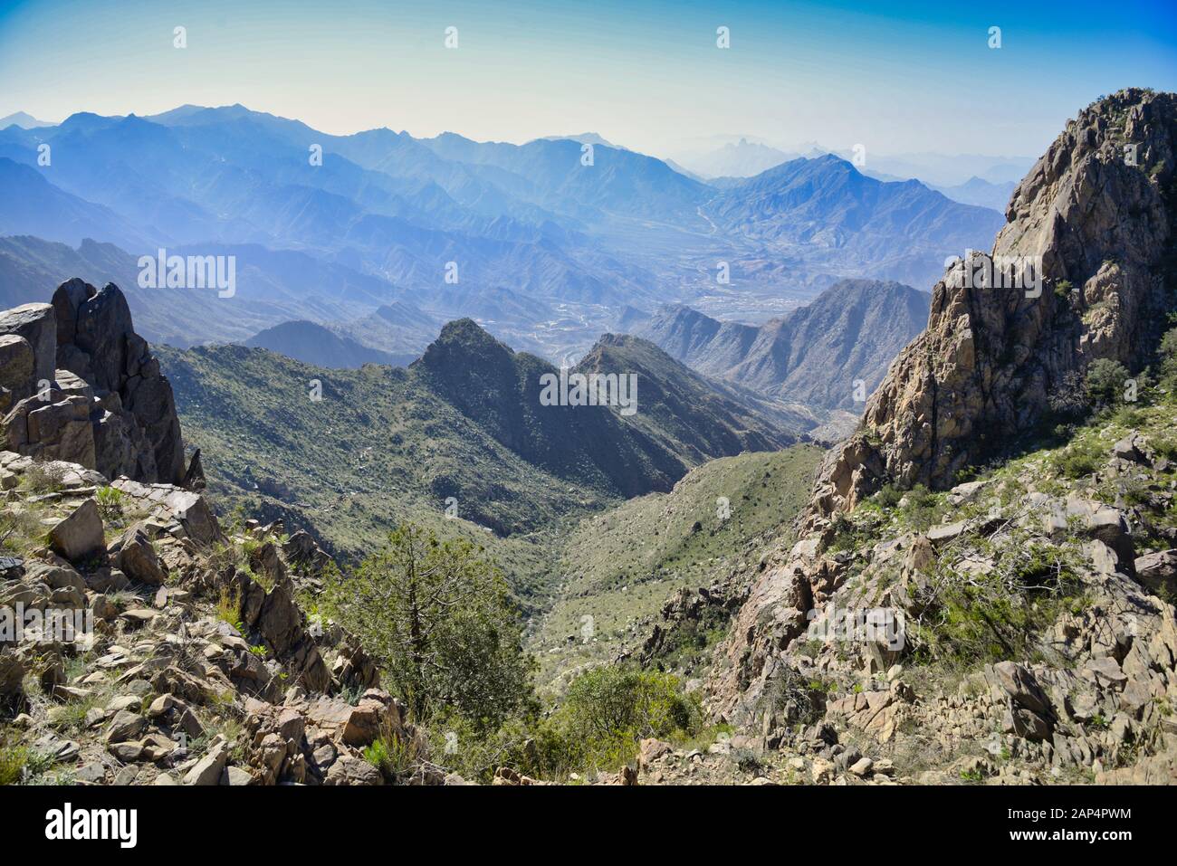 Awesome landscapes of Saudi Arabia Stock Photo - Alamy