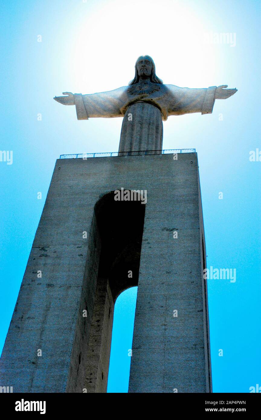 Statue Jesus Christ Lisbon High Resolution Stock Photography and Images ...