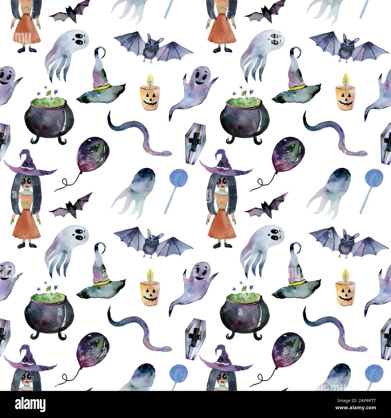 Vintage Halloween Witch Wallpaper