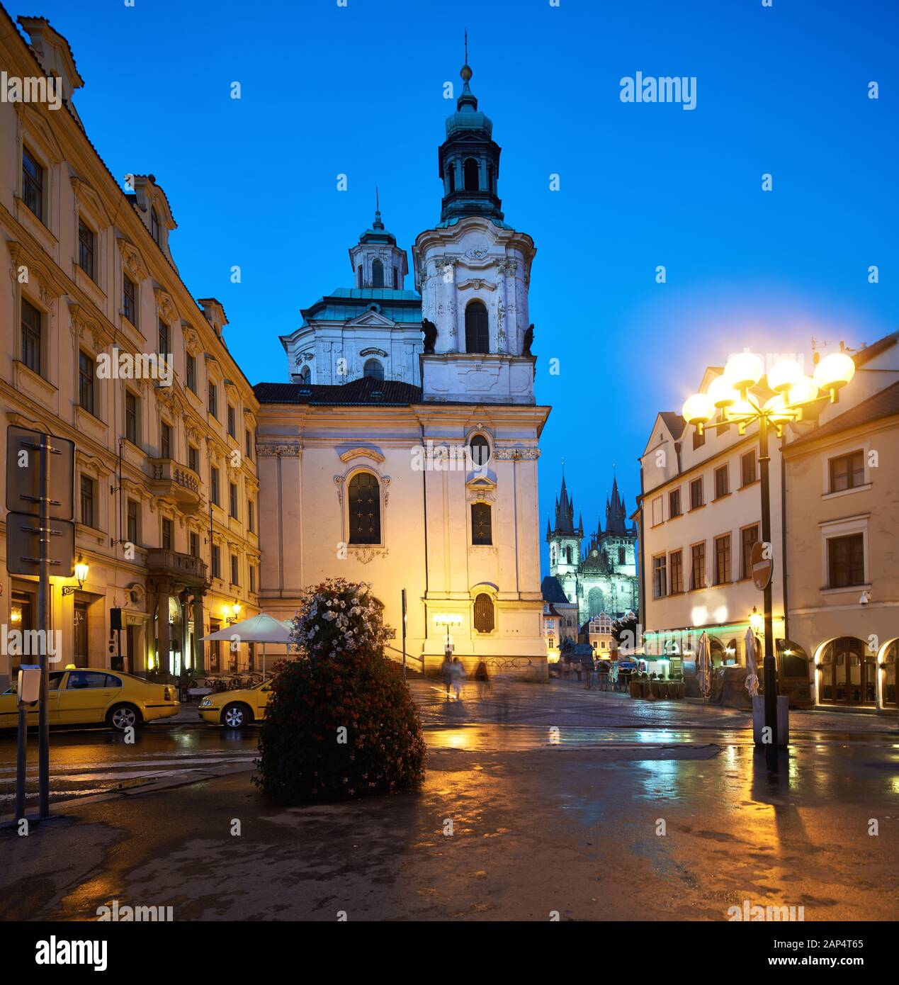 Prague main square view hi-res stock photography and images - Alamy