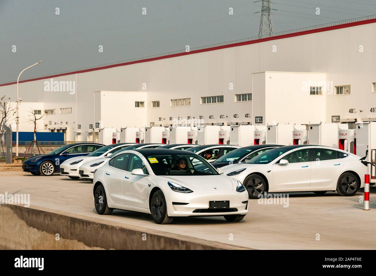 Ev charging factory china hi-res stock photography and images - Alamy