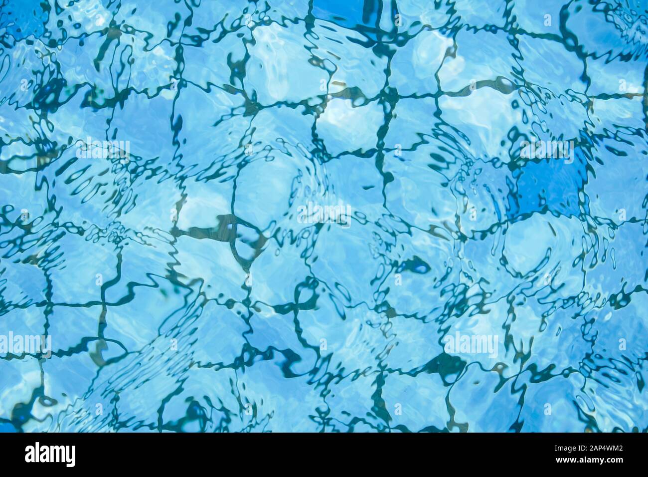 Swimming pool bottom ripple Texture background Stock Photo - Alamy