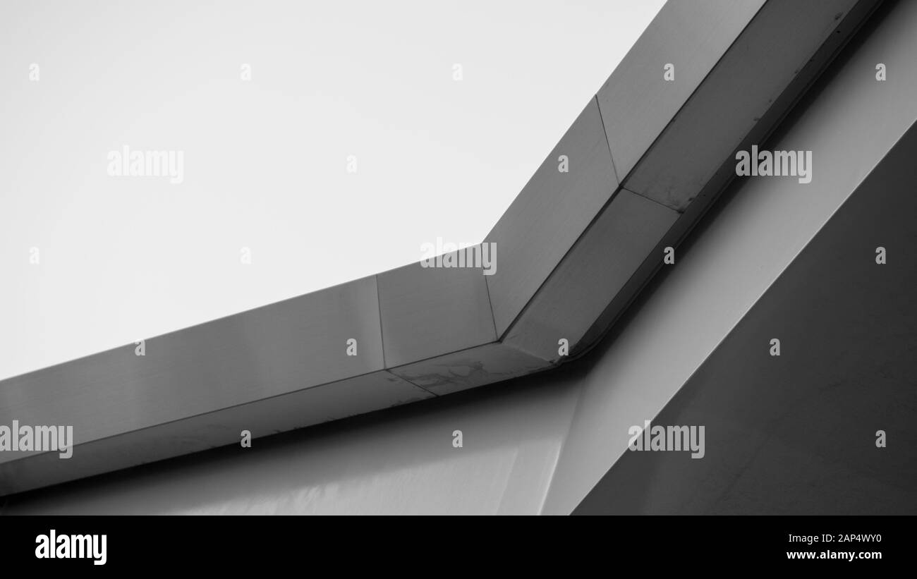Abstract background architecture lines. modern architecture detail ...