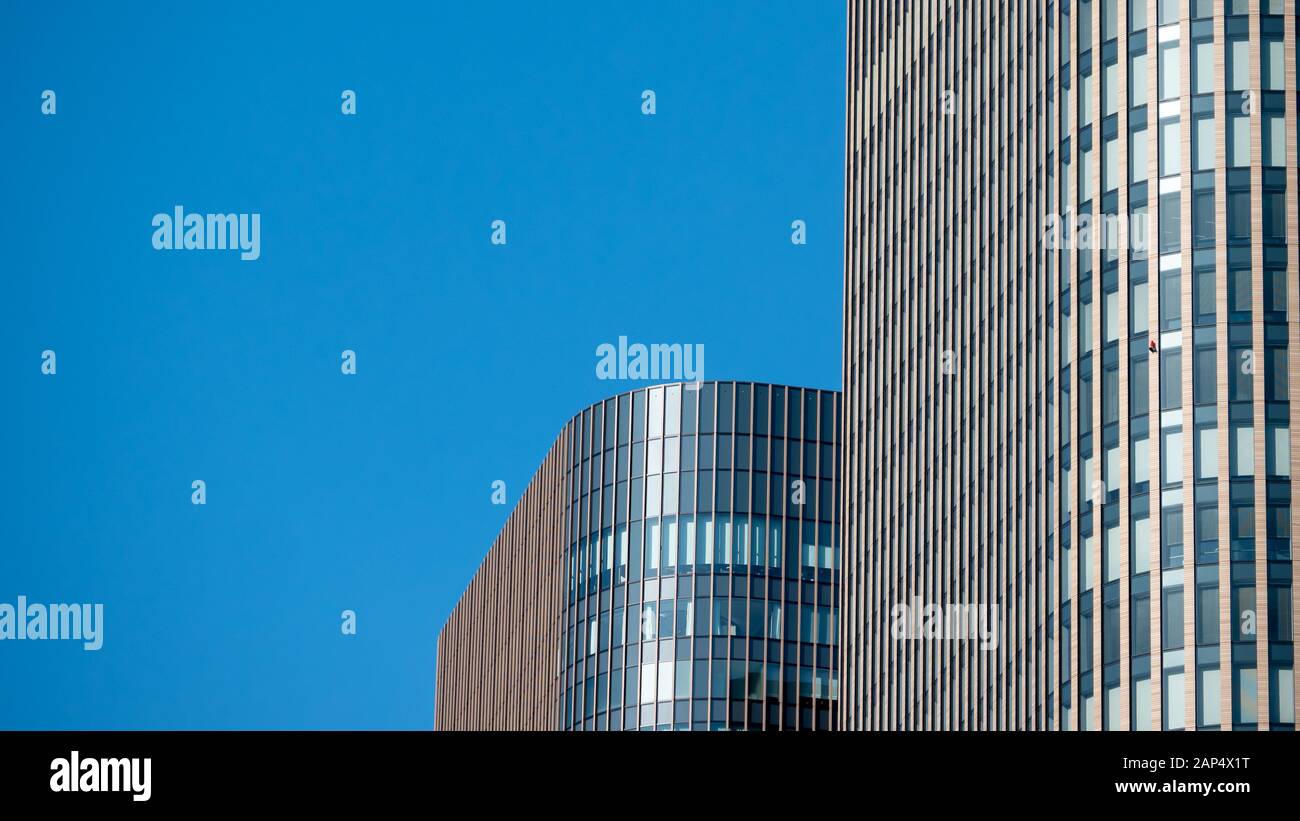 Abstract background architecture lines. modern architecture detail ...