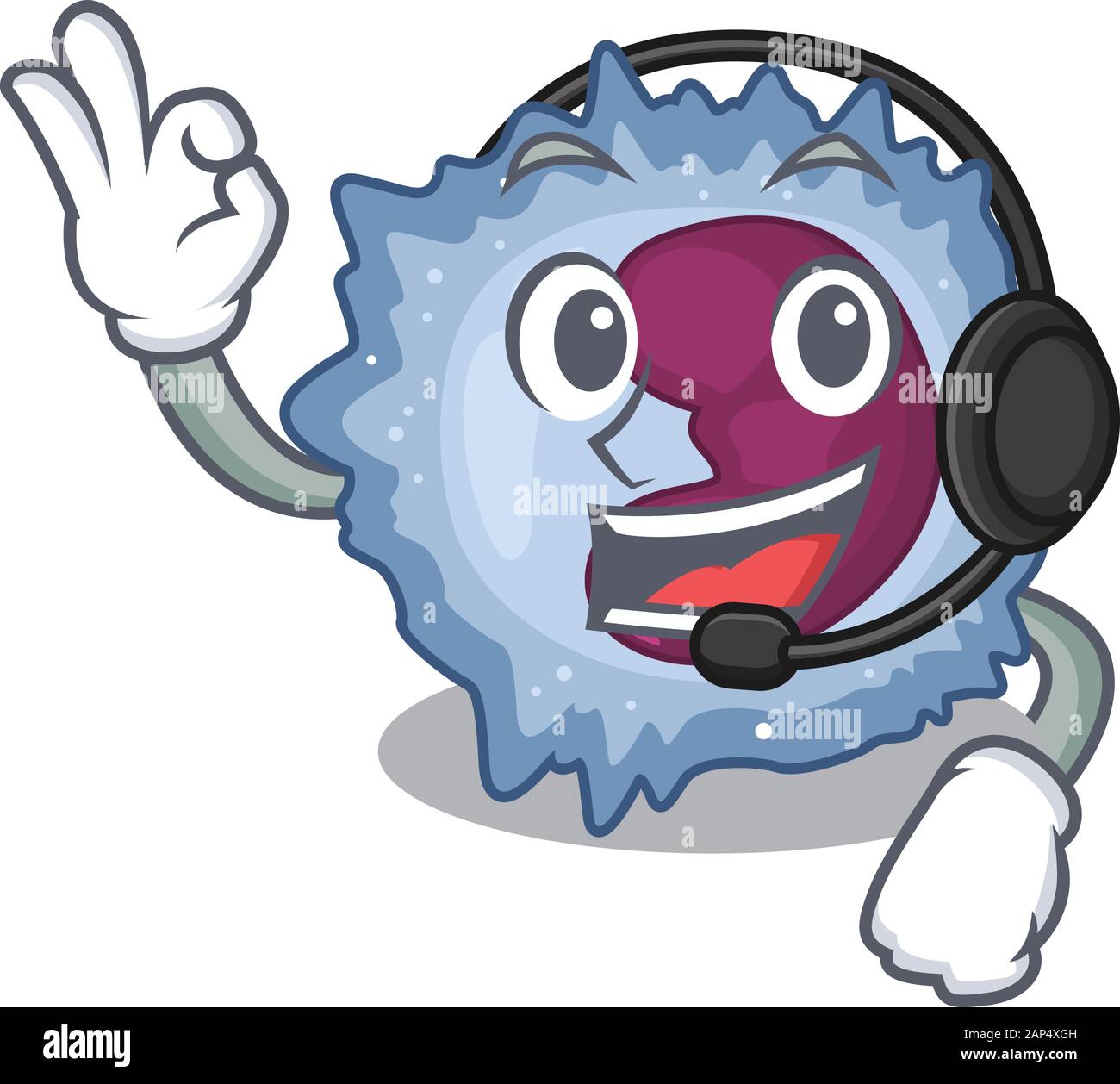 Macrophage cartoon Stock Vector Images - Alamy