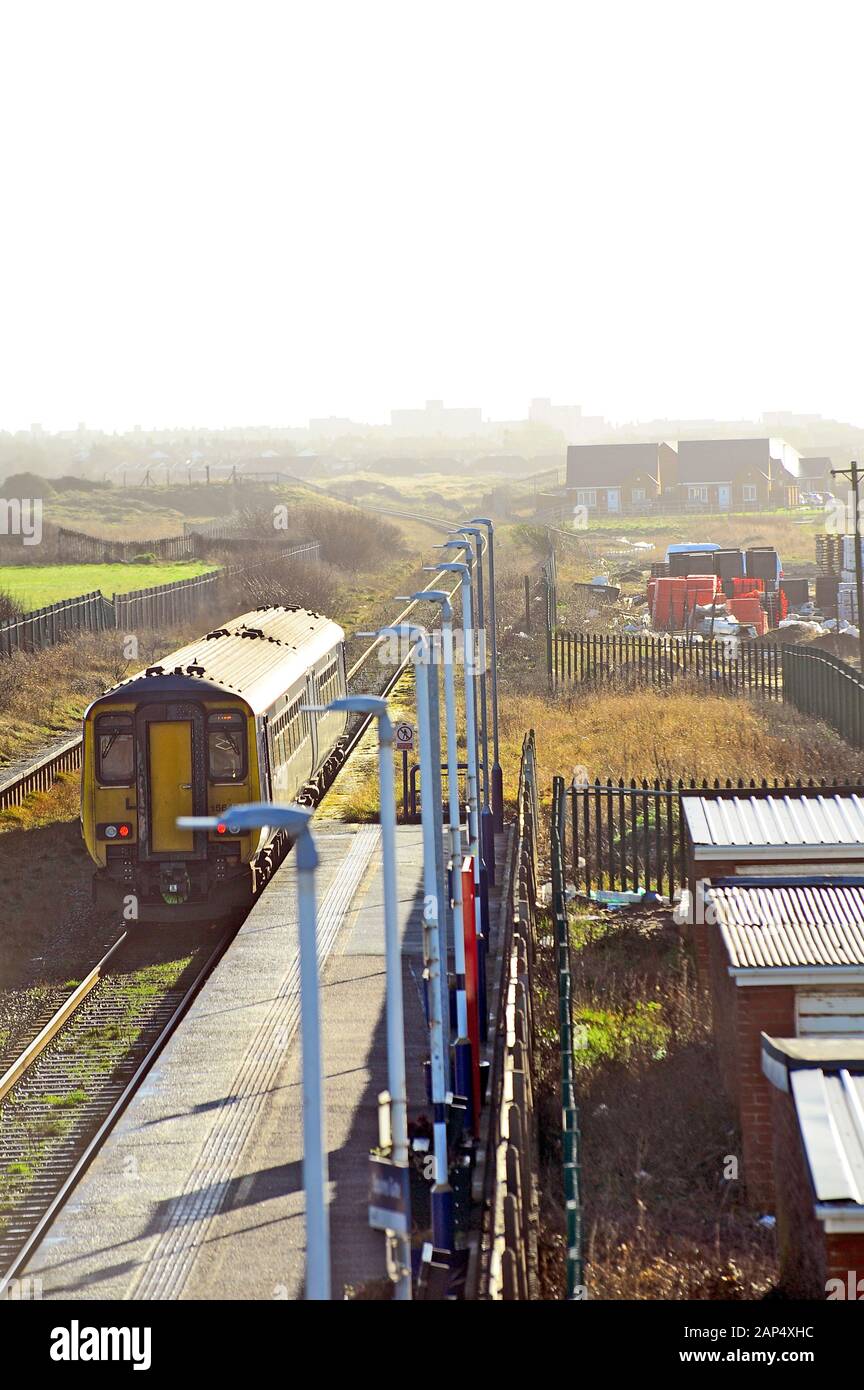 Squires gate railway station hi-res stock photography and images - Alamy