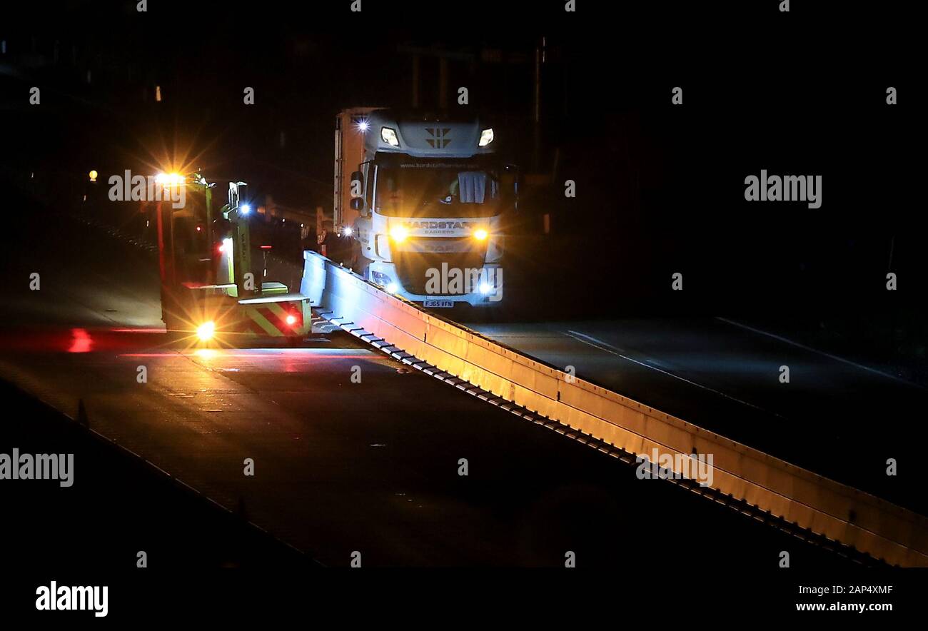 Motorway barrier hi-res stock photography and images - Alamy