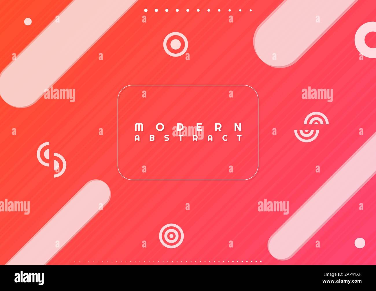 Modern abstract background art circle colorful design with space for ...