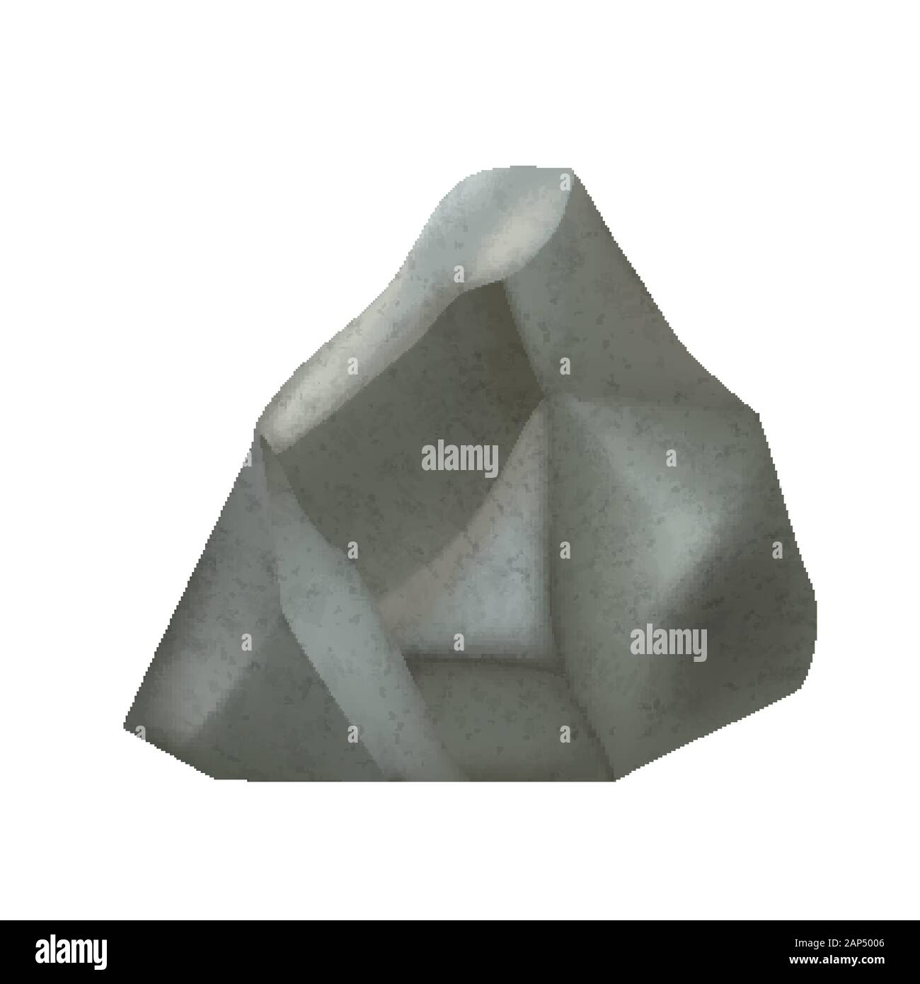 Stone Gravel Decorative Rock Build Stuff Vector Stock Vector Image ...