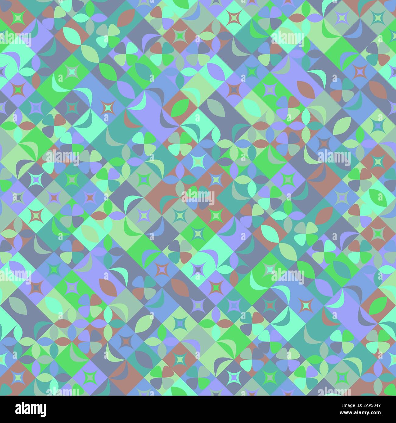 Colorful chaotic curved shape pattern background - abstract vector ...