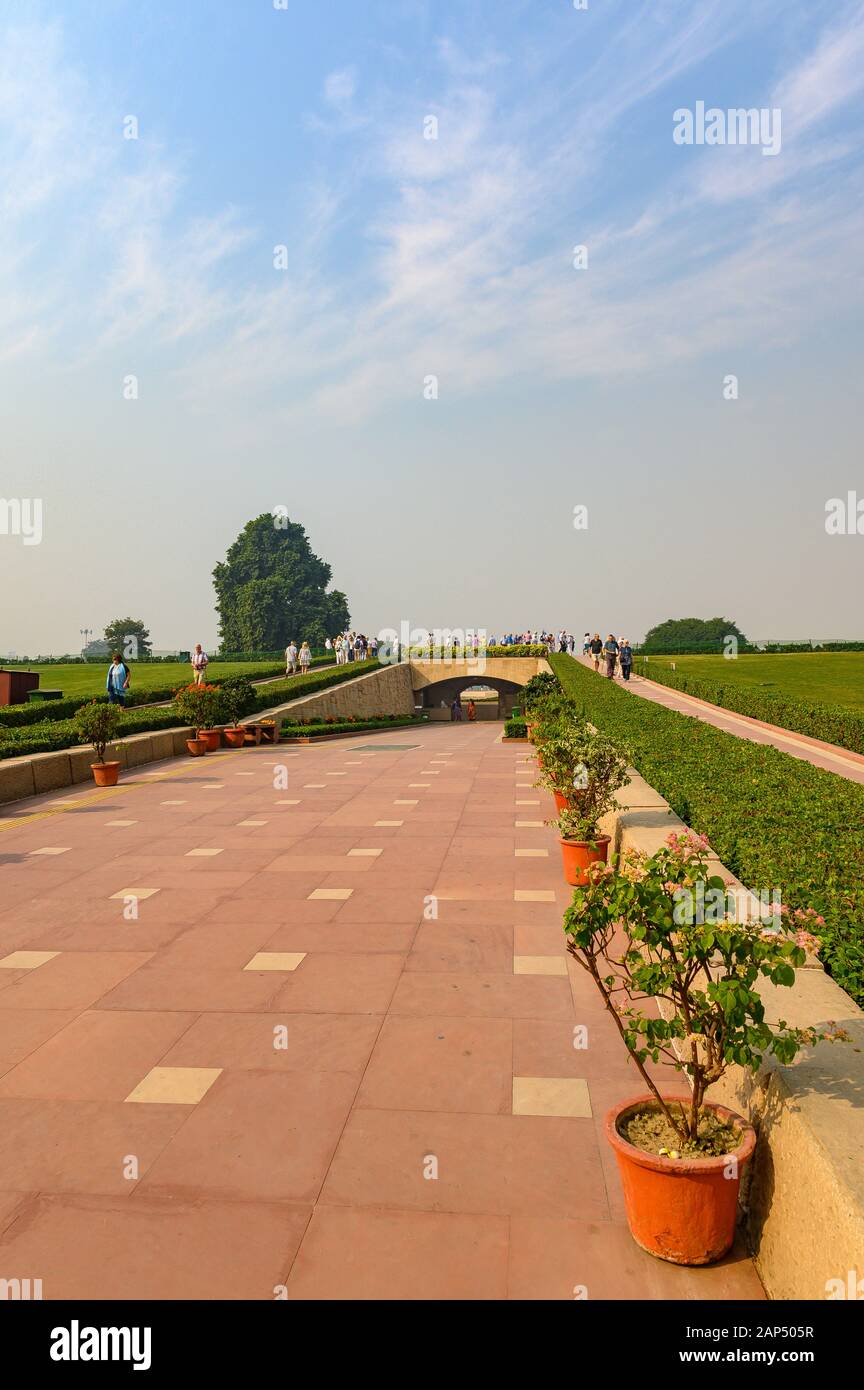 Raj ghat delhi hi-res stock photography and images - Alamy