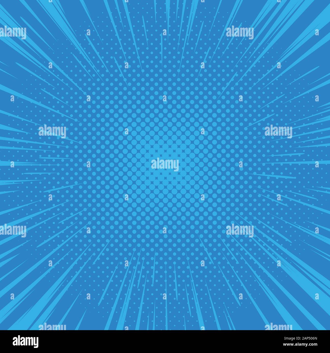 Comic book style background, halftone dots texture. Flash explosion ...