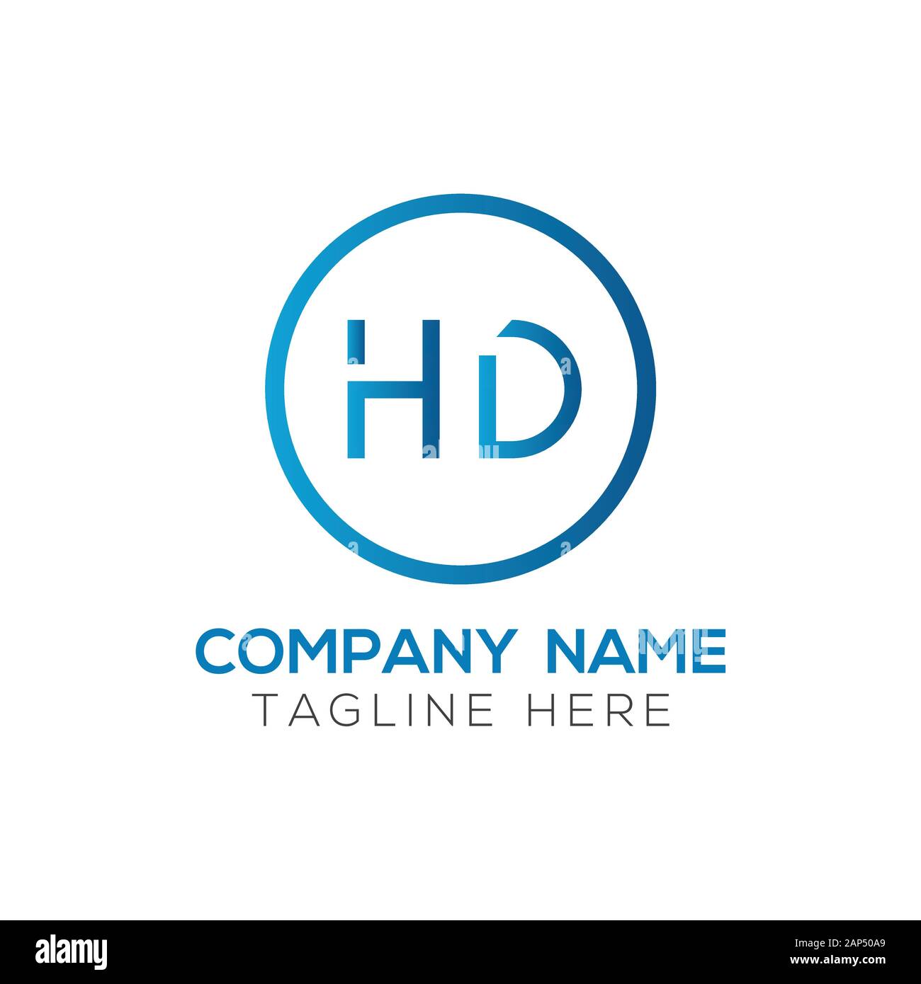 letter HD Logo Design Vector Template. Initial Linked Letter HD Vector ...
