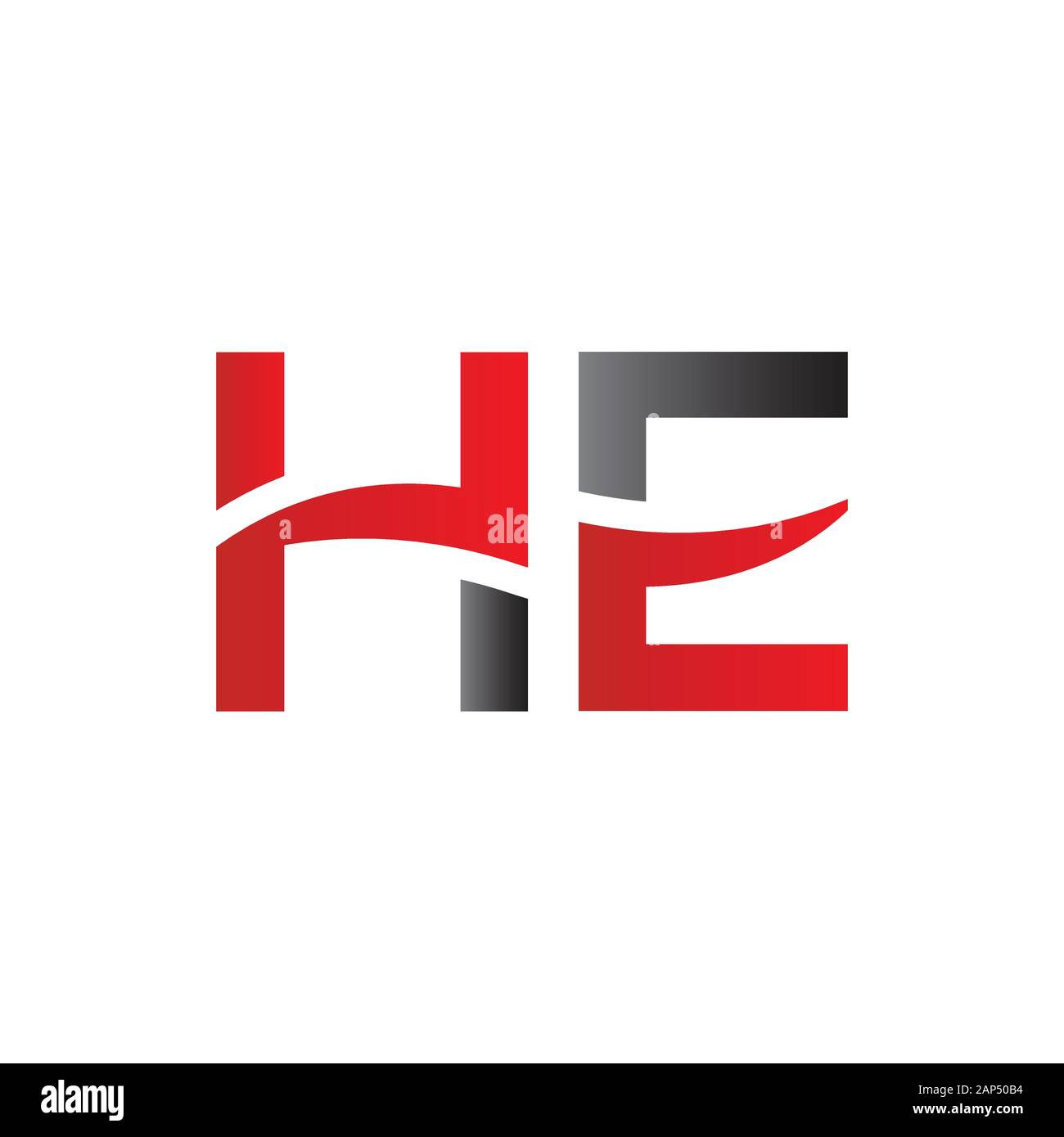letter HE Logo Design Vector Template. Initial Linked Letter HE Vector ... letter HE Logo Design Vector Template. Initial Linked Letter HE Vector ...