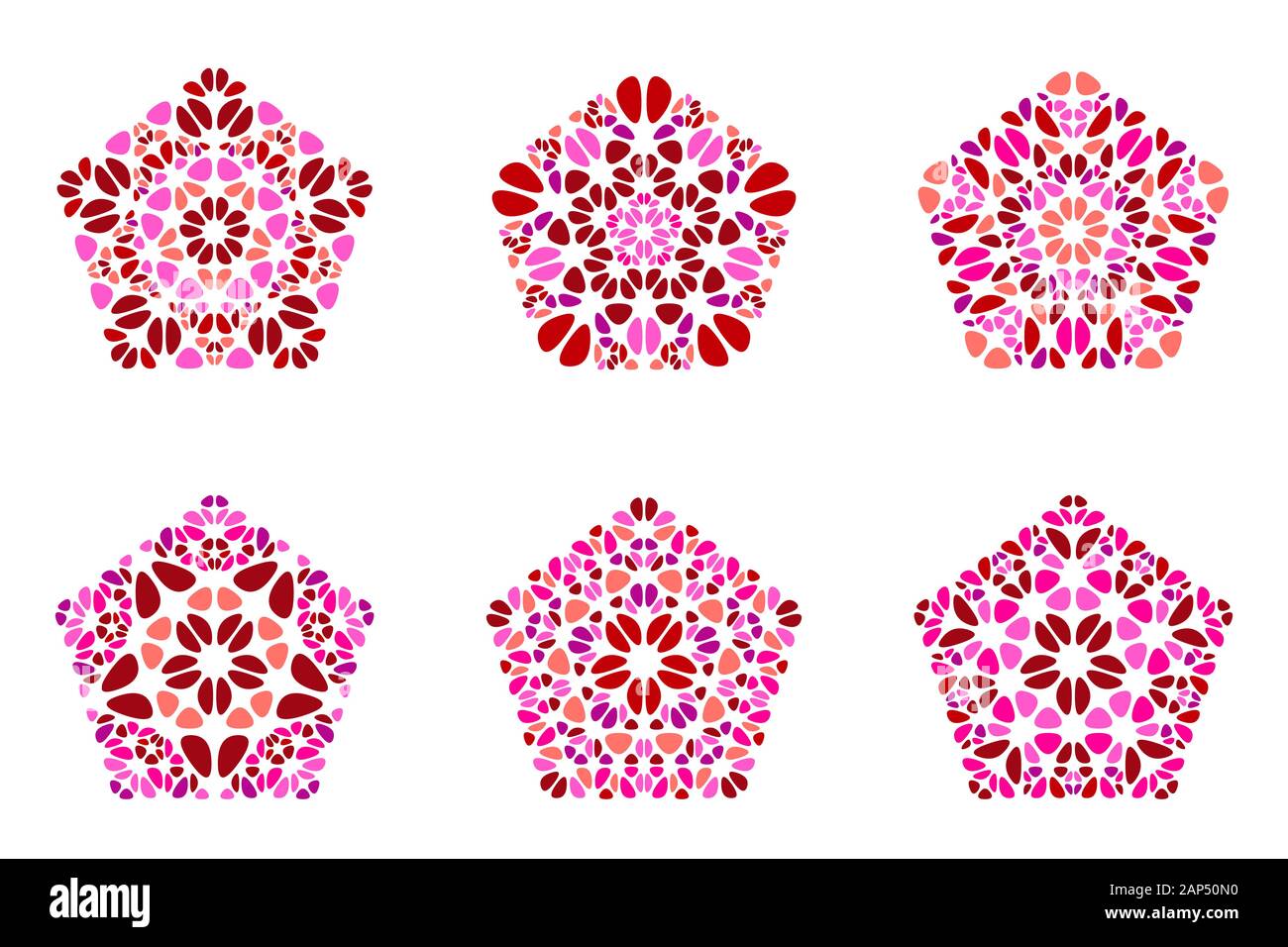 Pentagonal plant Stock Vector Images - Alamy