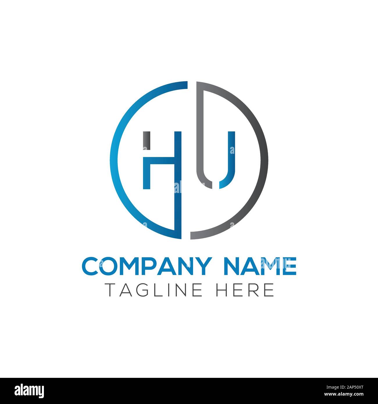 letter HU Logo Design Vector Template. Initial Linked Letter HU Vector ... letter HU Logo Design Vector Template. Initial Linked Letter HU Vector ...