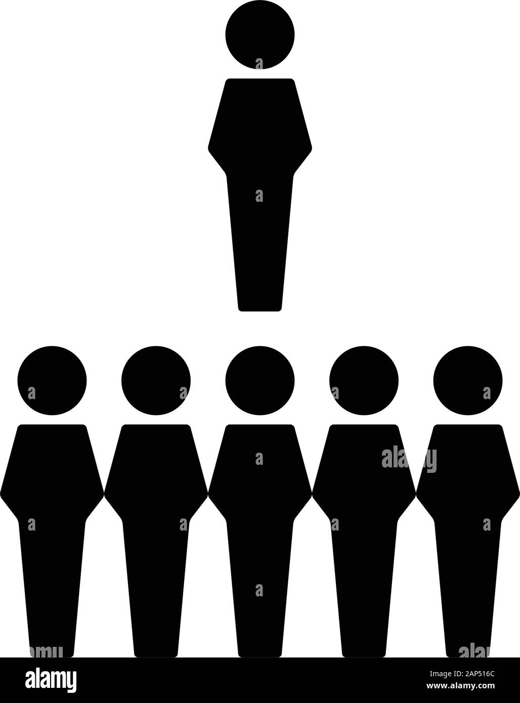 Hr icon vector male group of people symbol avatar for business ...
