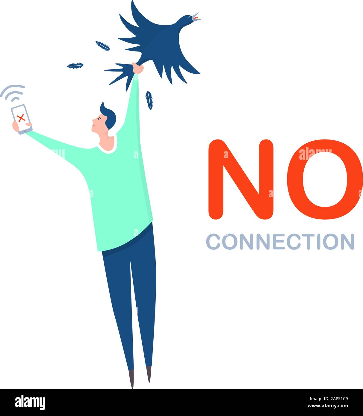 Man wifi Stock Vector Images - Alamy