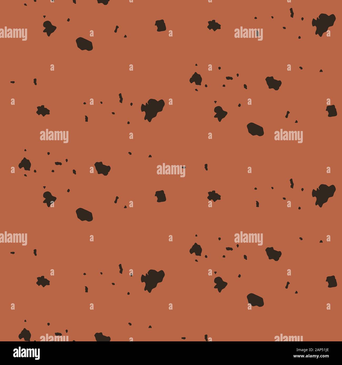 Textured abstract shapes seamless pattern. Dust particles vector repeat ...