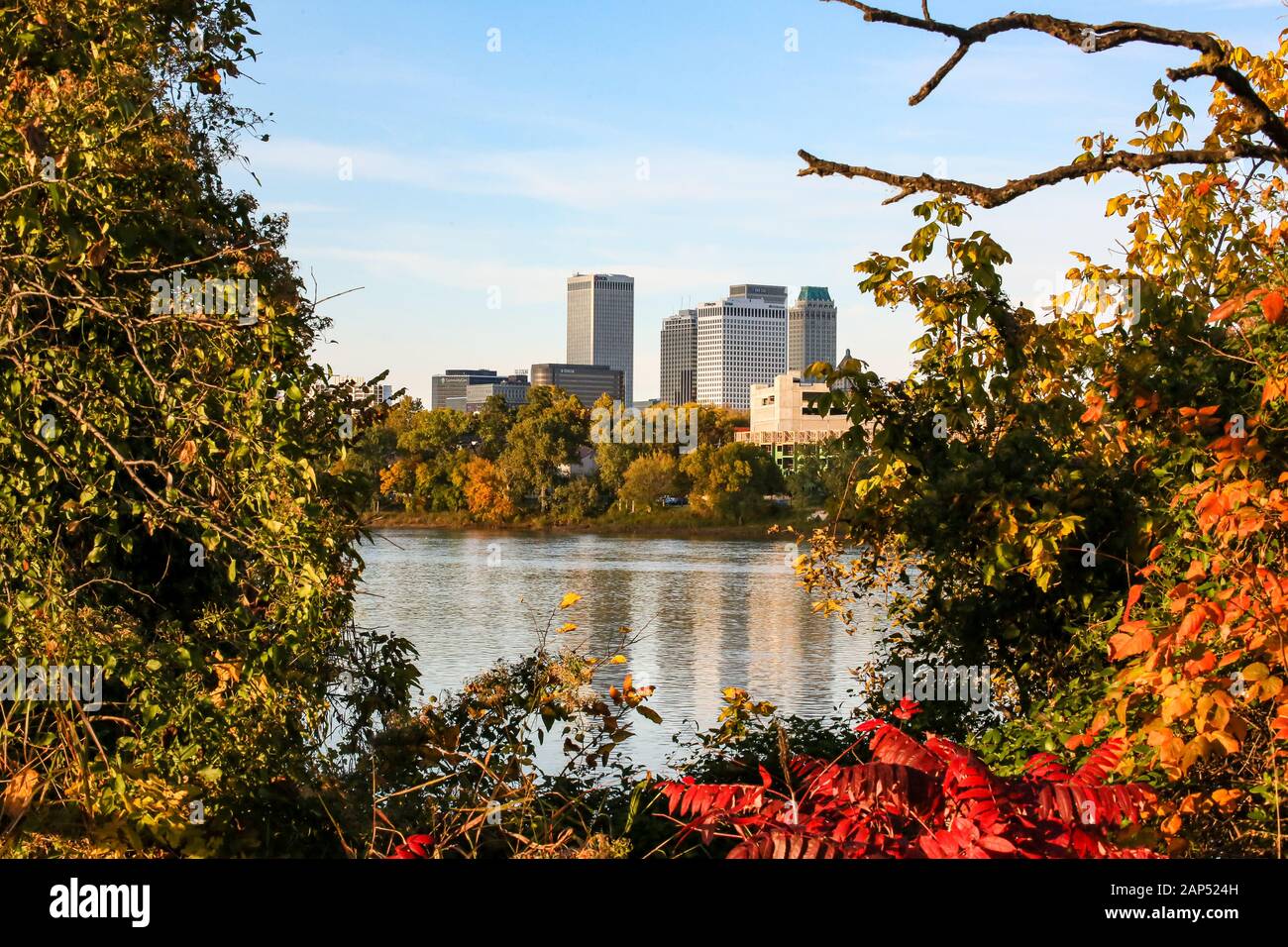 Tulsa oklahoma city skyline hi-res stock photography and images - Alamy