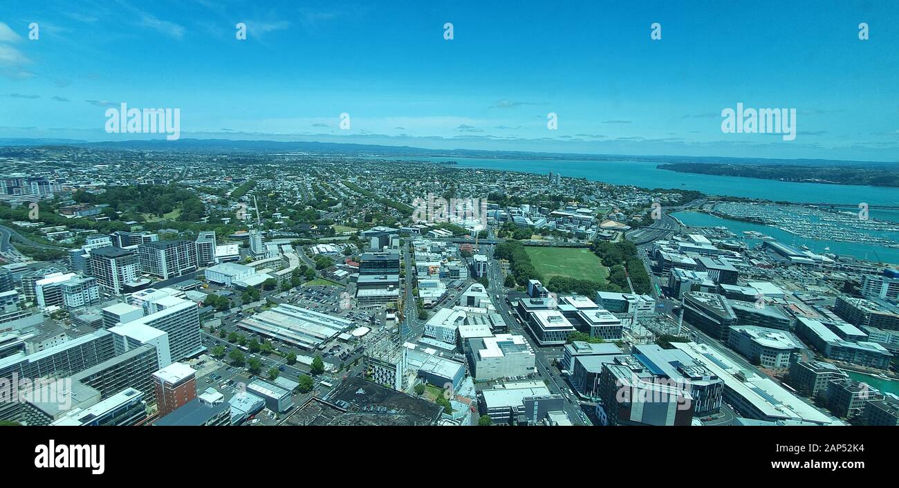 Ports of auckland top view hi-res stock photography and images - Alamy