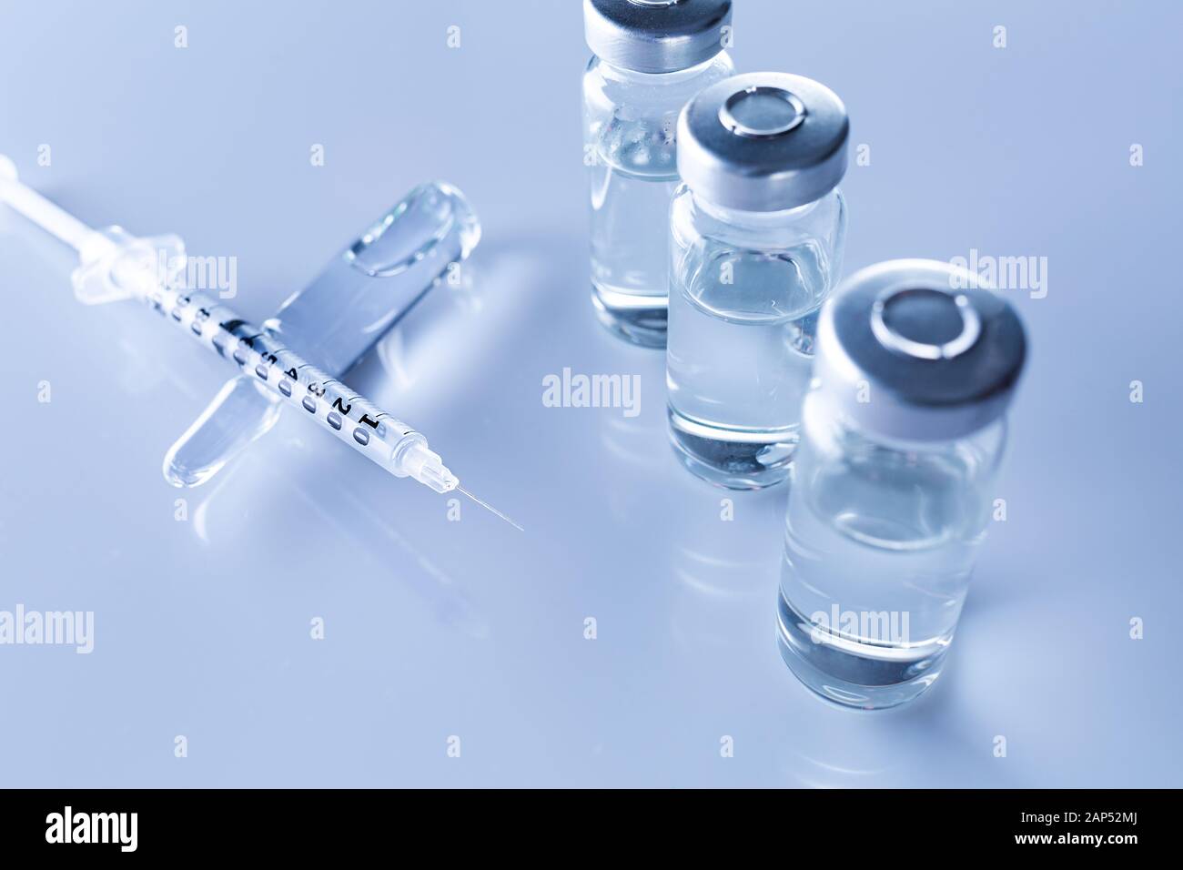 Ampoules, vials, syringe. Medical injection,diseases,health care ...