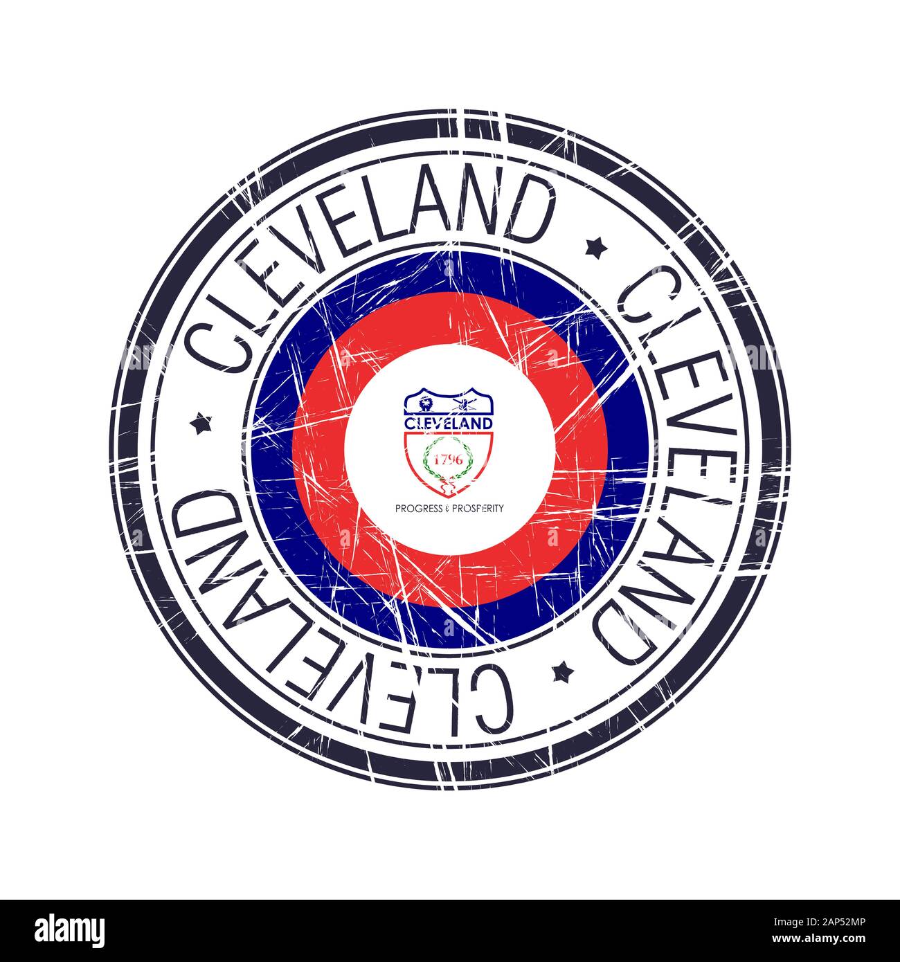 Cleveland insignia Stock Vector Images - Alamy