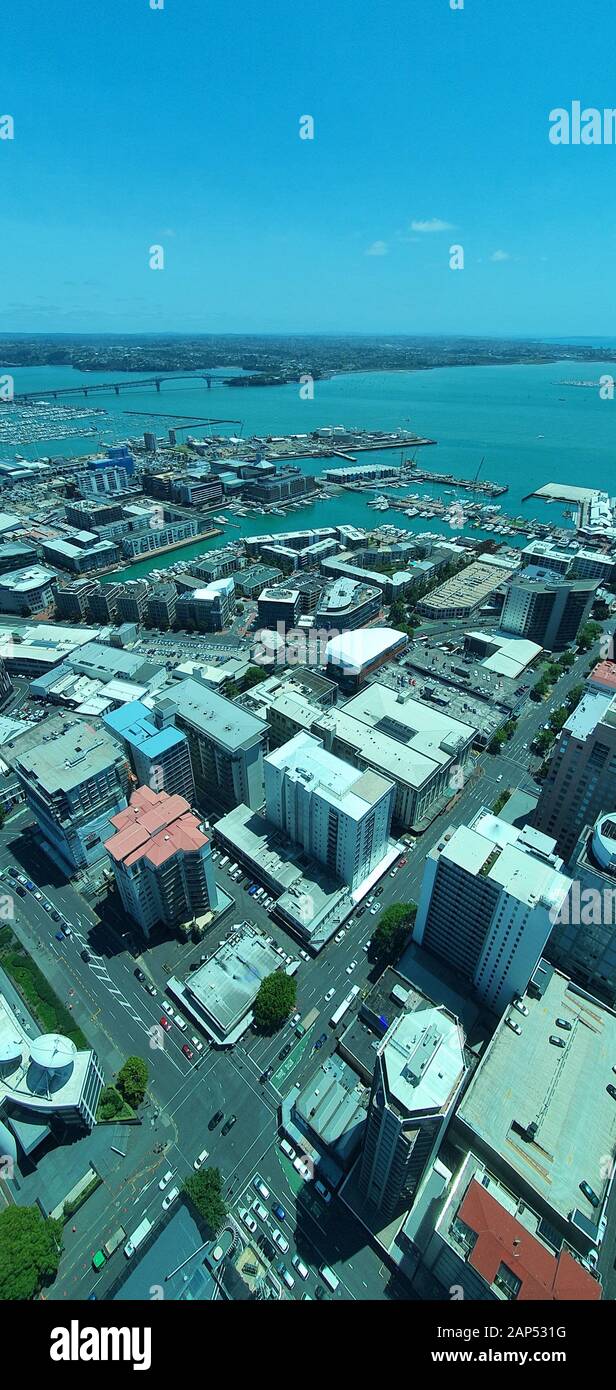 Ports of auckland top view hi-res stock photography and images - Alamy