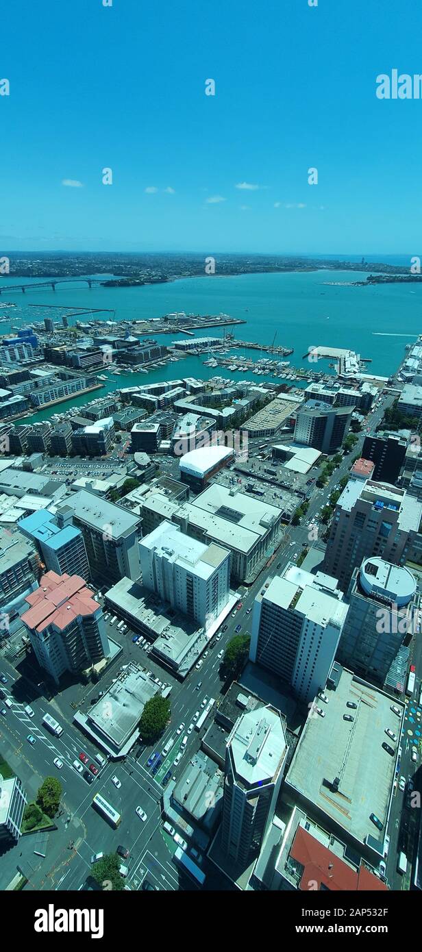 Ports of auckland top view hi-res stock photography and images - Alamy