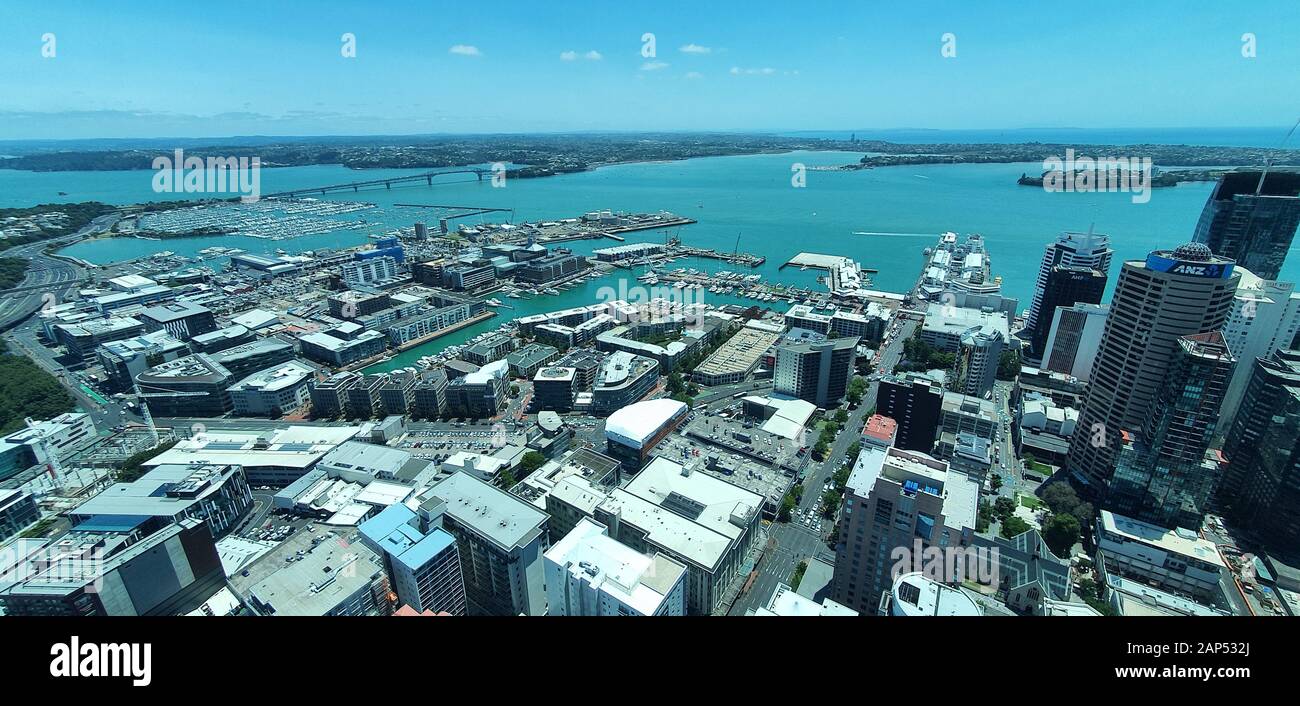 Viaduct Harbour, Auckland / New Zealand - December 13, 2019: The ...