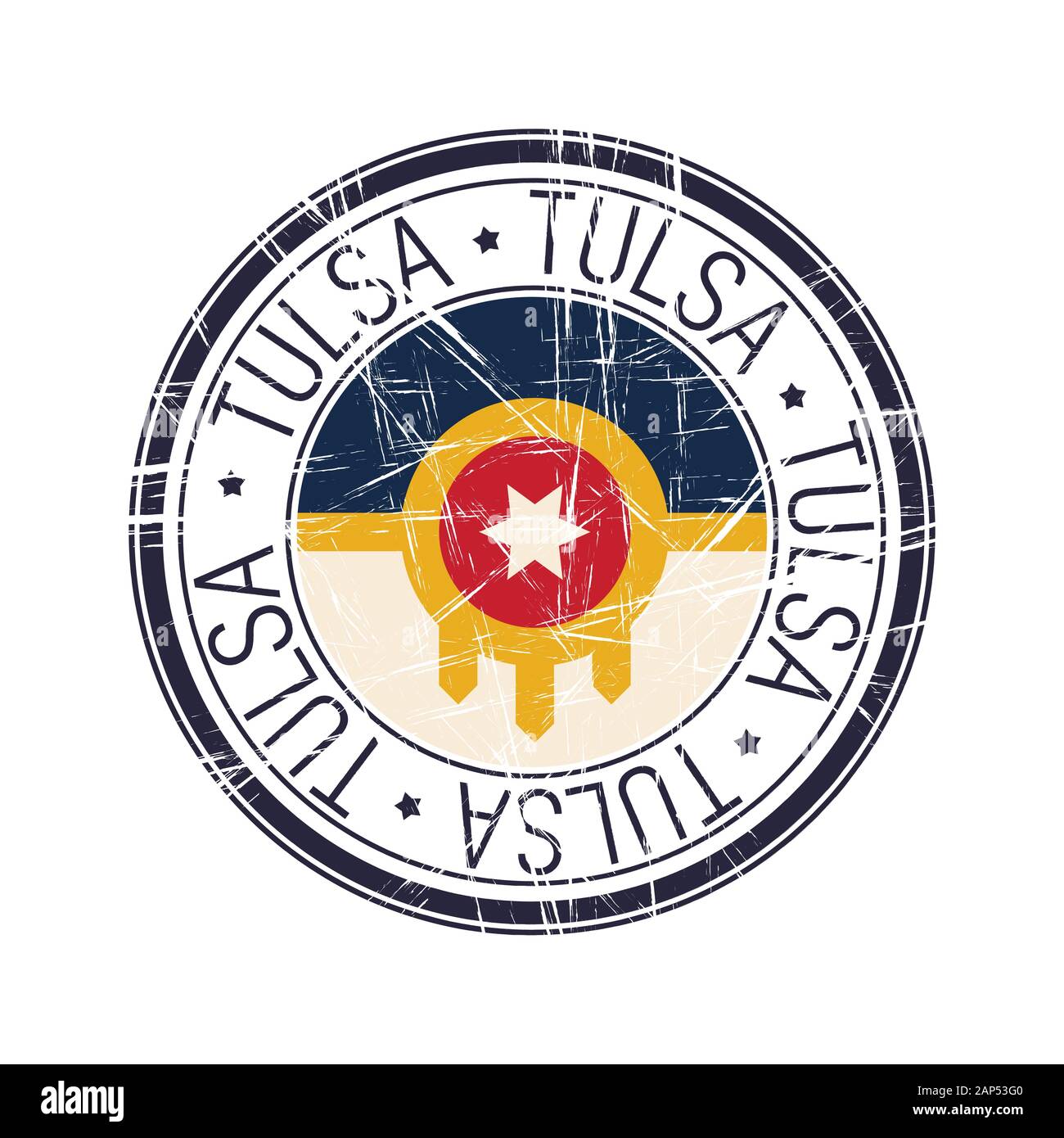 Tulsa icon Stock Vector Images - Alamy