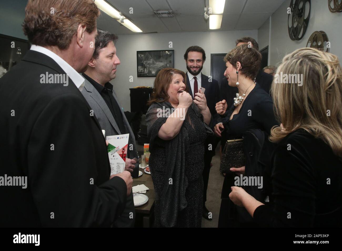 Los Angeles, Ca. 20th Jan, 2020. Romina Arena, Silvia Chiave, Valeria ...
