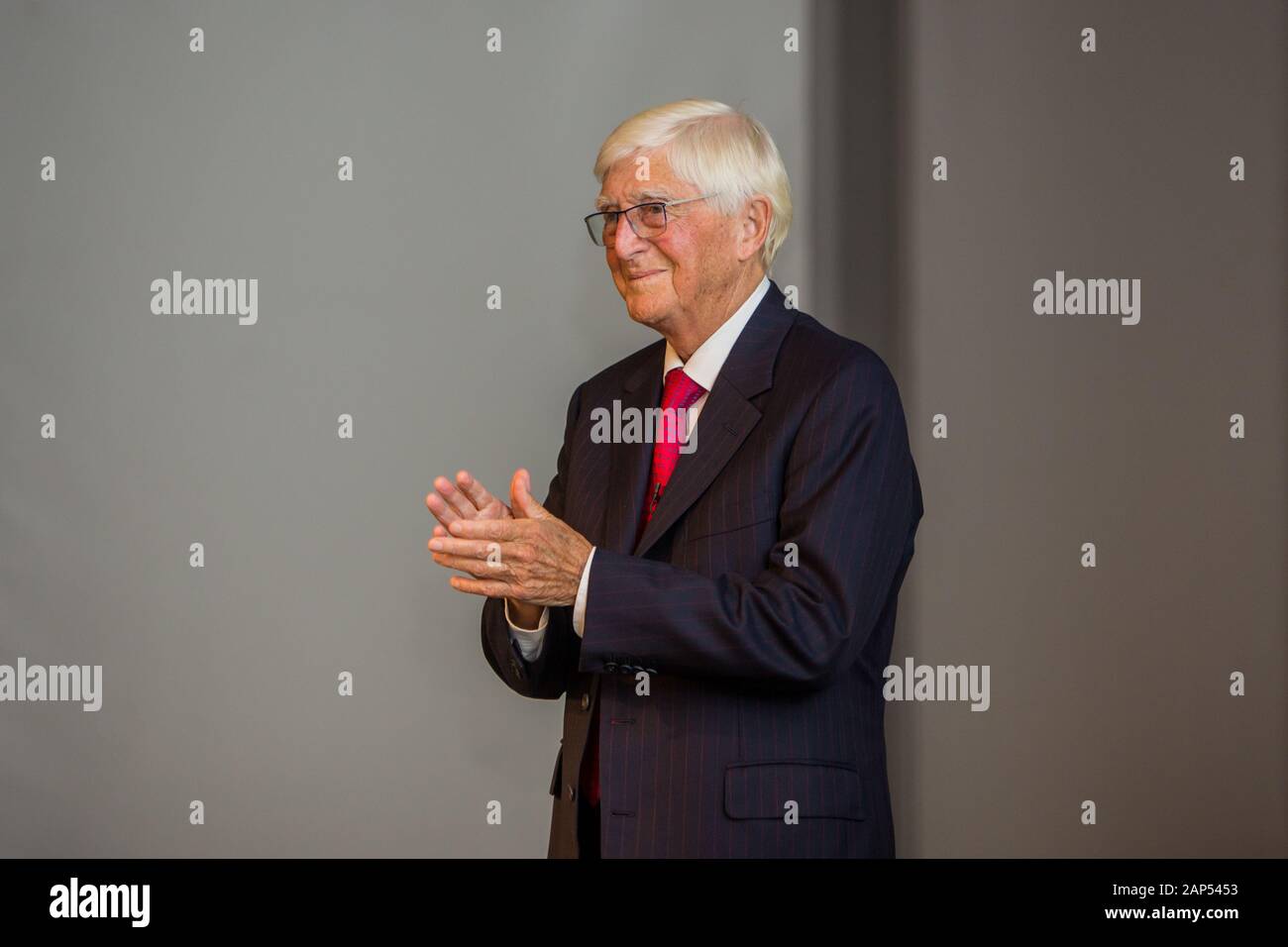 Interview with Sir Michael Parkinson CBE, the English broadcaster ...