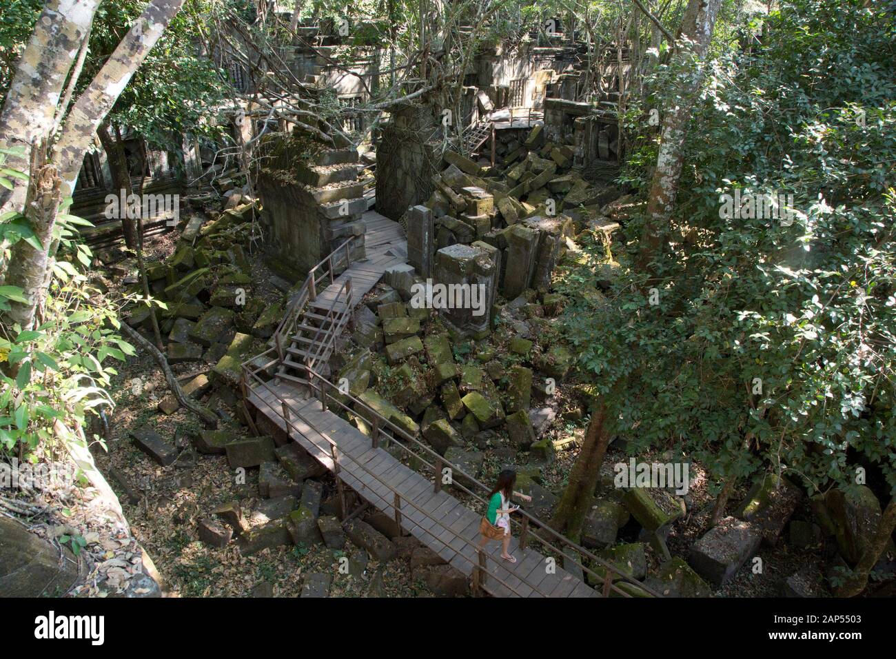BENG MELEA TEMPLE, CAMBODIA Stock Photo - Alamy