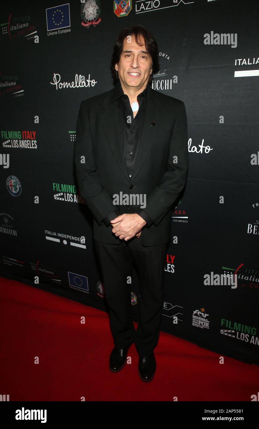 LOS ANGELES, CA - JANUARY 20: Vincent Spano, at the 2020 Filming Italy ...