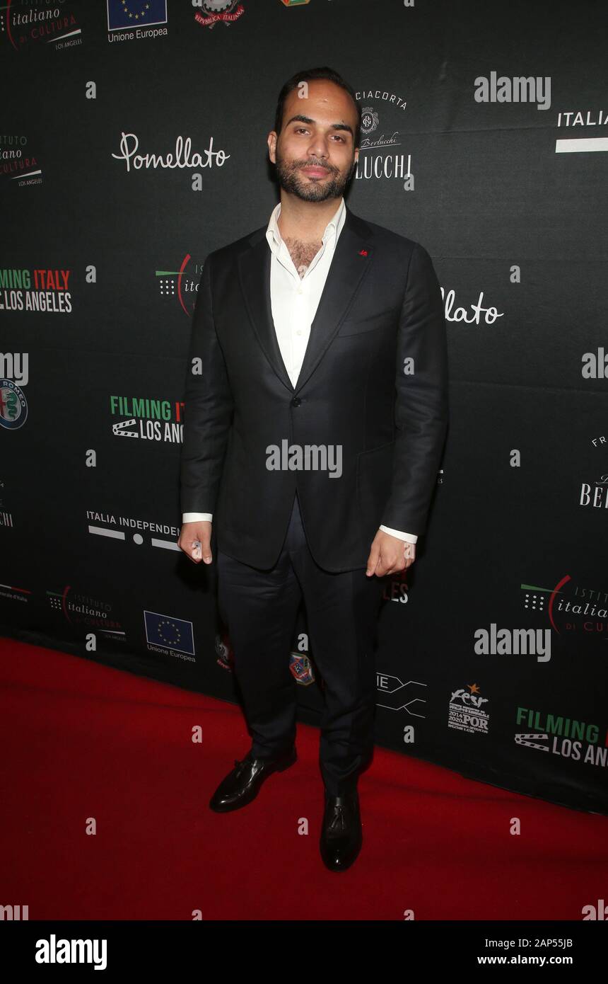 Los Angeles, Ca. 20th Jan, 2020. George Papadopoulos, at the 2020 ...