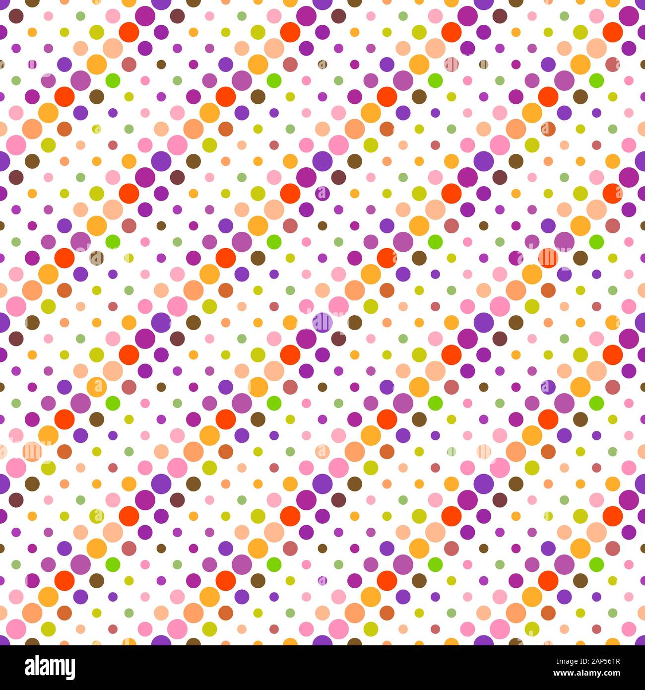 Seamless geometrical multicolored dot pattern background - colorful ...