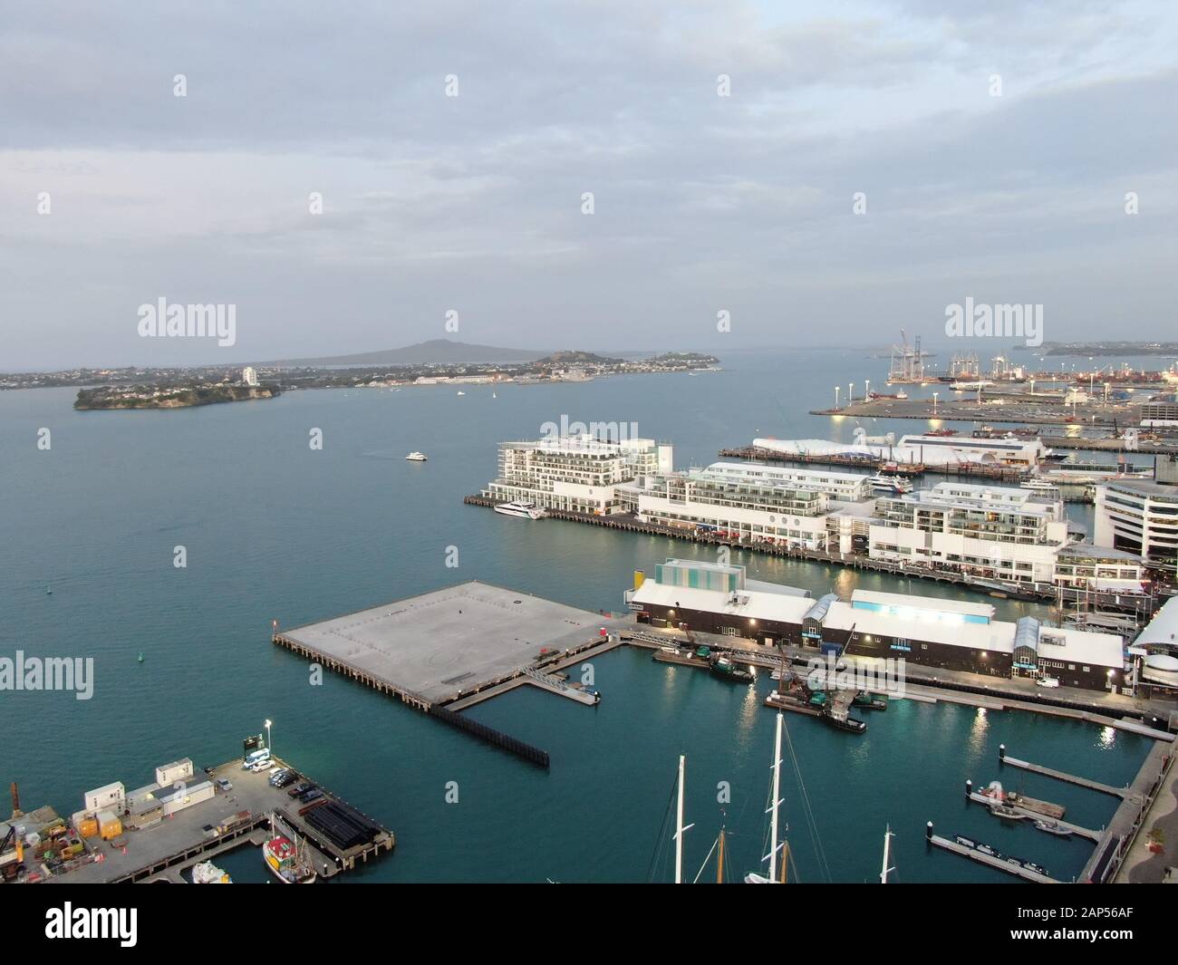 Viaduct Harbour, Auckland / New Zealand - December 12, 2019: The ...