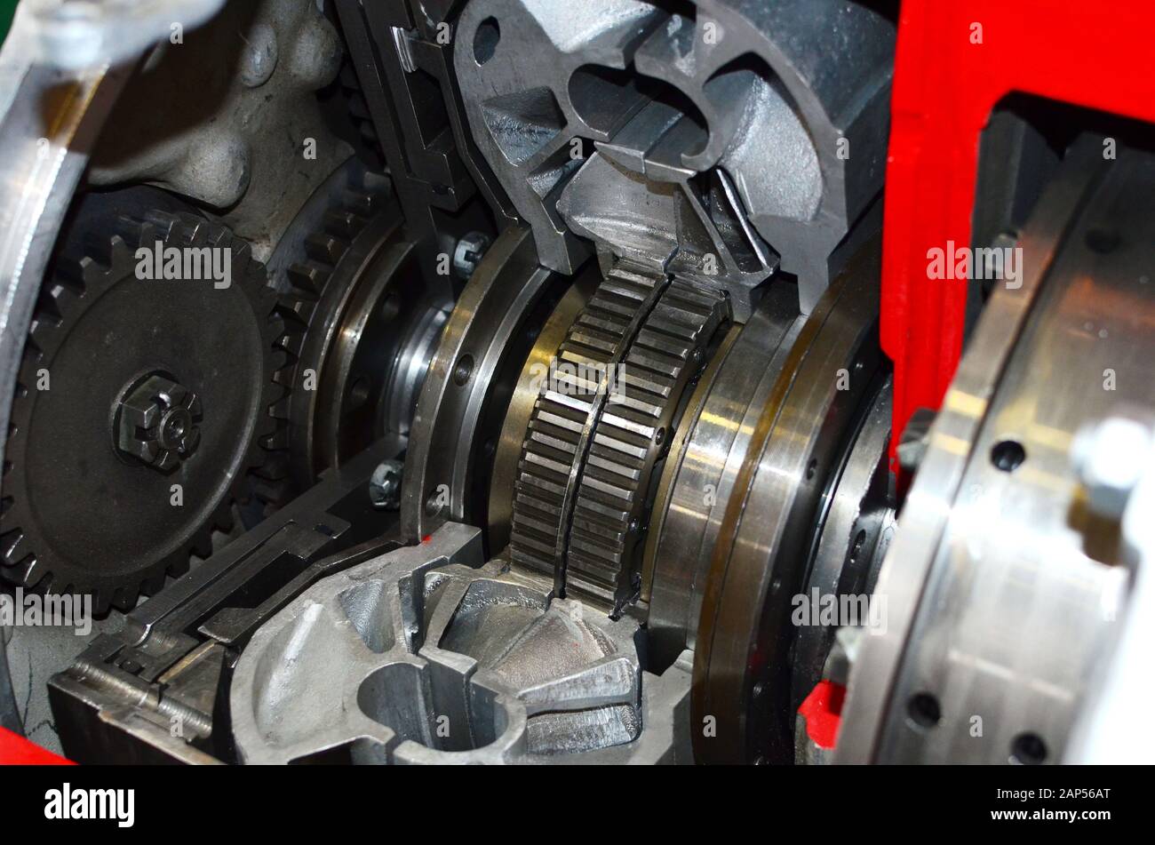 Automatic open gear box for truck. Automotive transmission repair and ...