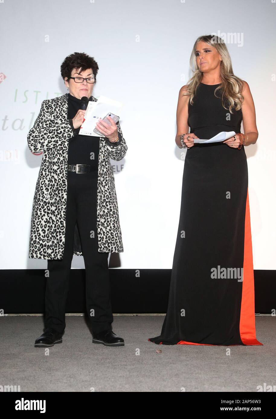 Los Angeles, Ca. 20th Jan, 2020. Tiziana Rocca, Pat Quin, at the 2020 ...