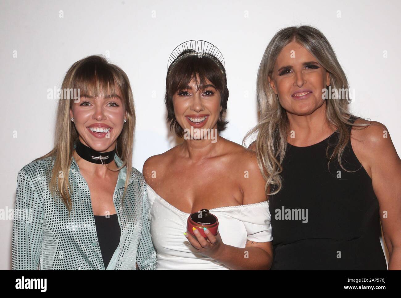 Los Angeles, Ca. 20th Jan, 2020. Natali Yura, Jackie Cruz, Tiziana ...