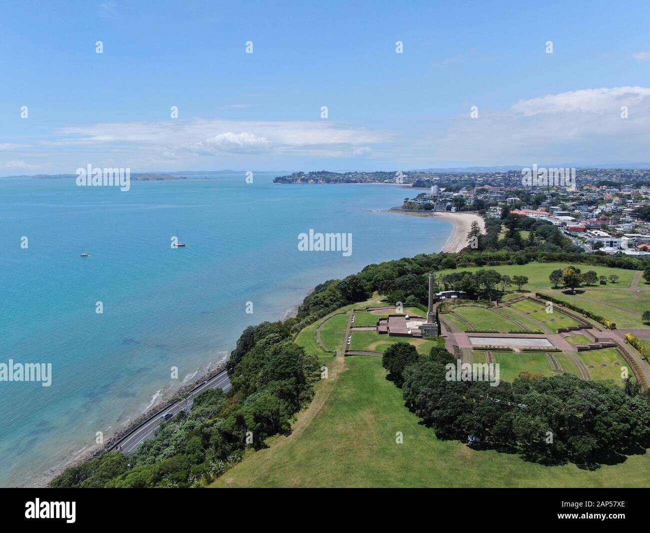 Bastion Point, Auckland / New Zealand - December 30, 2019: The Amazing ...