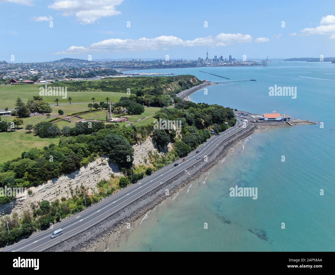 Bastion Point, Auckland / New Zealand - December 30, 2019: The Amazing ...