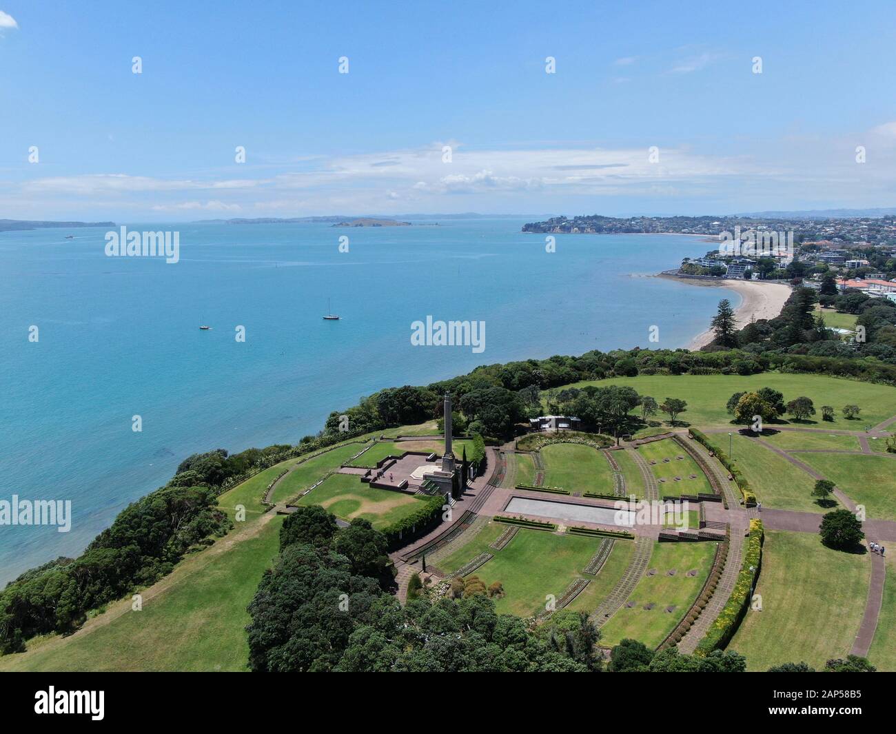 Bastion Point, Auckland / New Zealand - December 30, 2019: The Amazing ...